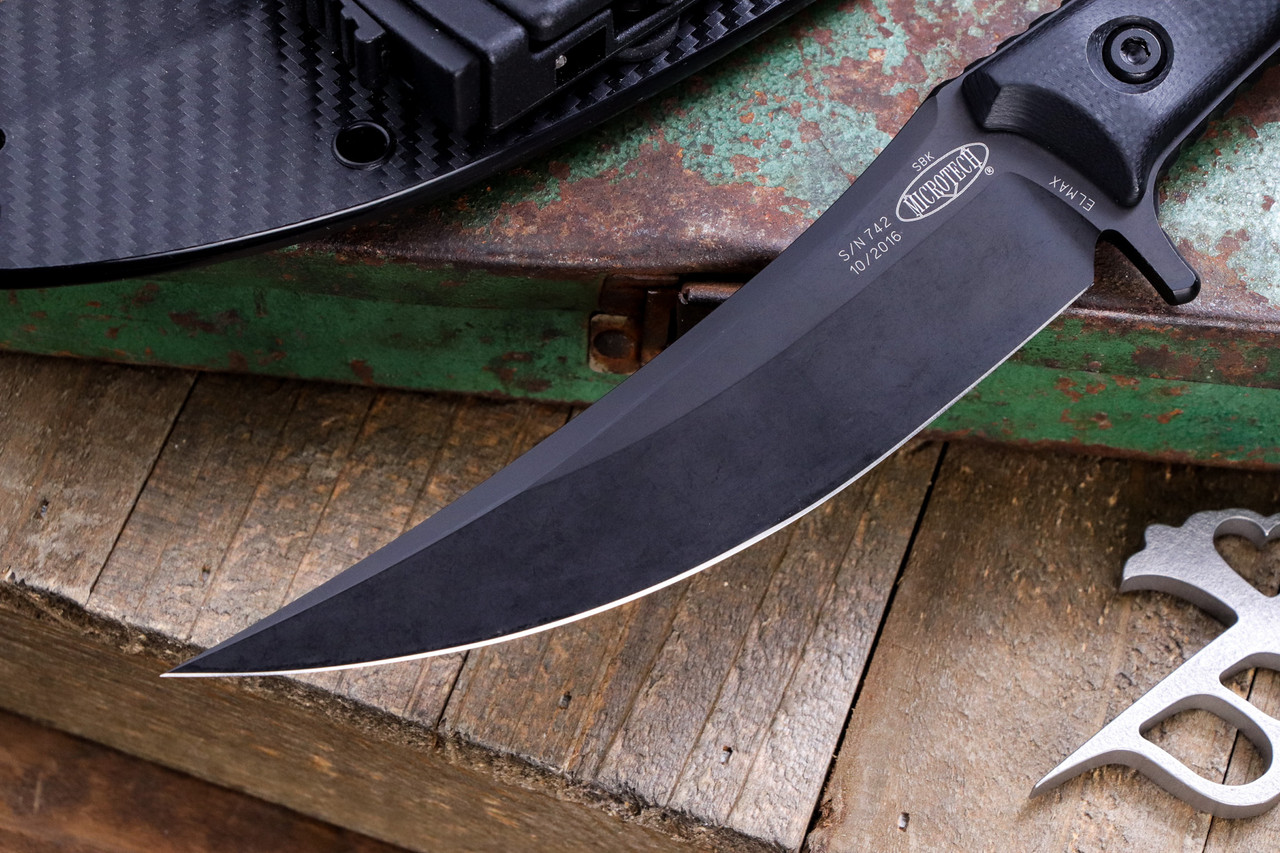 Microtech/Borka Blades SBK Fixed Blade DLC Apocalyptic 200-10APDLC ...
