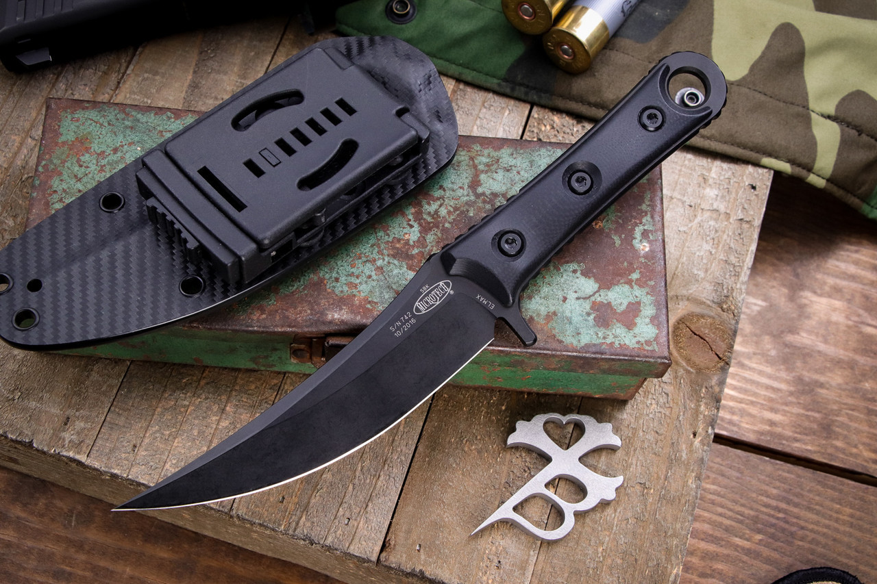 Microtech/Borka Blades SBK Fixed Blade DLC Apocalyptic 200-10APDLC ...