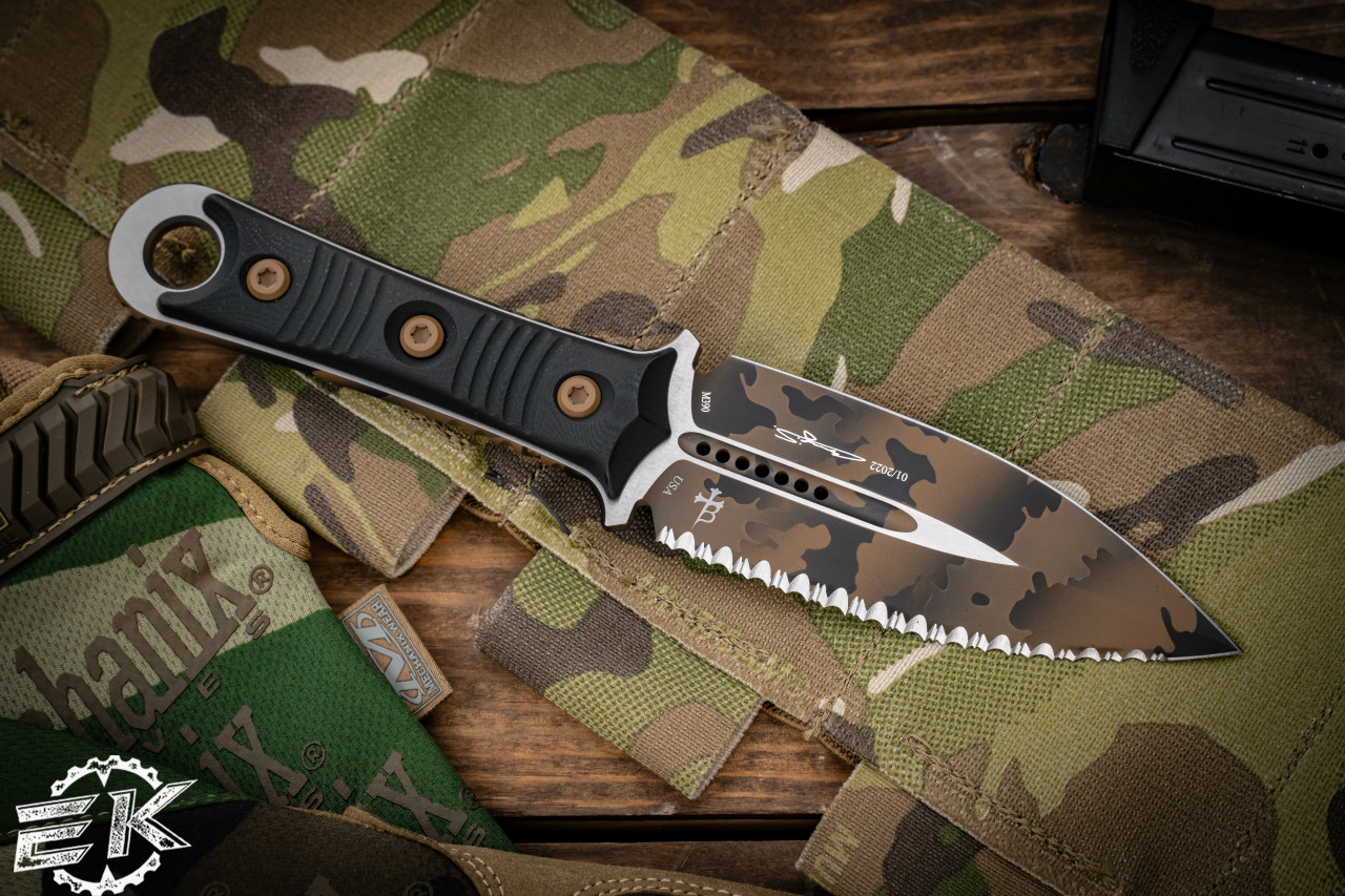 Microtechborka Blades Sbd Coyote Camo Fixed Blade Knife 4 Dlc Dagger