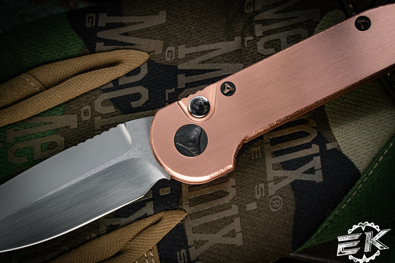 Marfione Custom LUDT Stippled Copper 3.4" Hand Rubbed