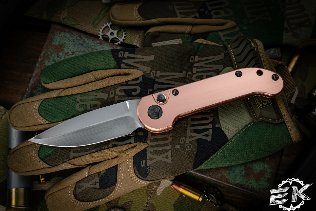 Marfione Custom LUDT Stippled Copper 3.4" Hand Rubbed