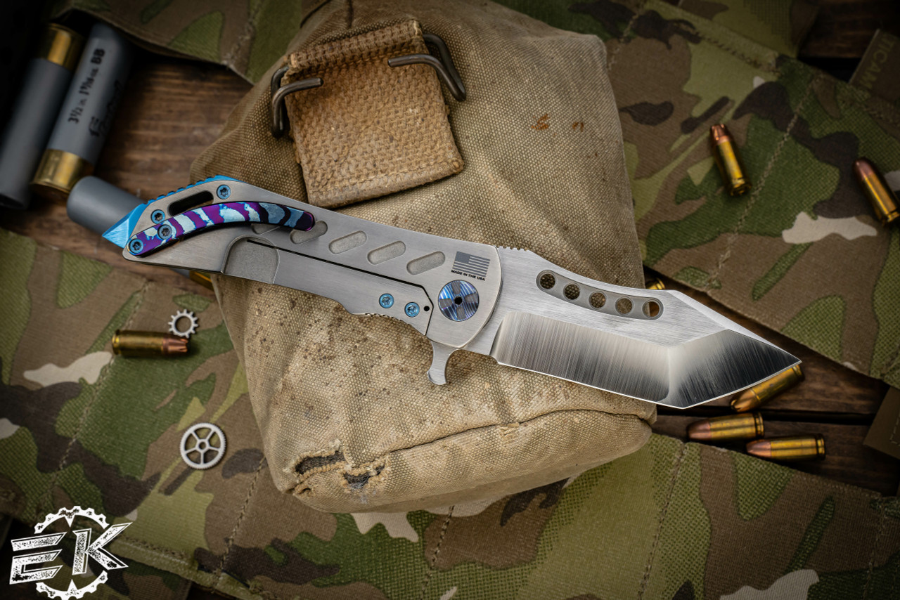 Darrel Ralph Designs DDR Dominator 7 Tanto Flipper 3.5" Satin (Preowned)