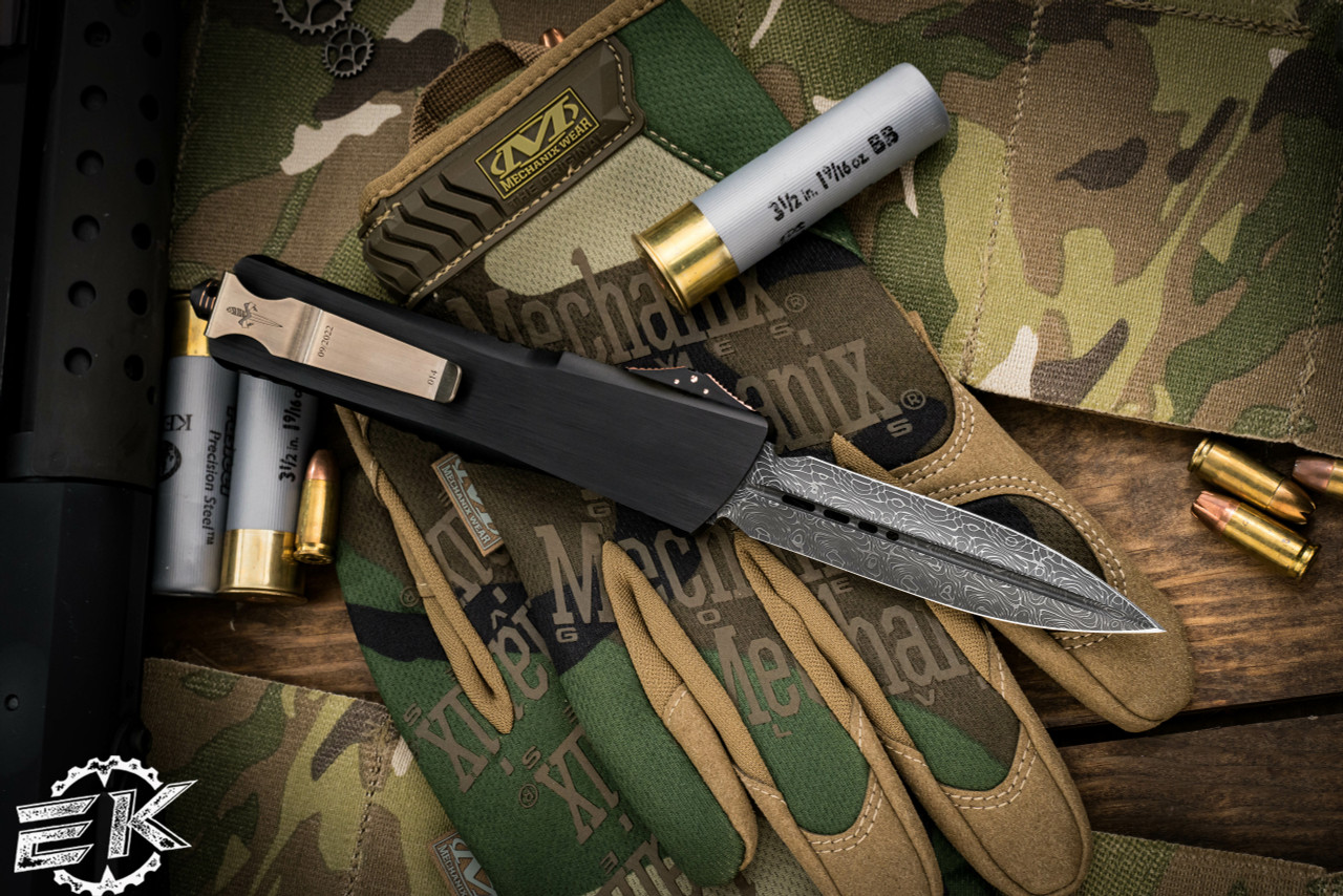 Marfione Custom Combat Troodon Copper Accents Otf Knife 38 Vines