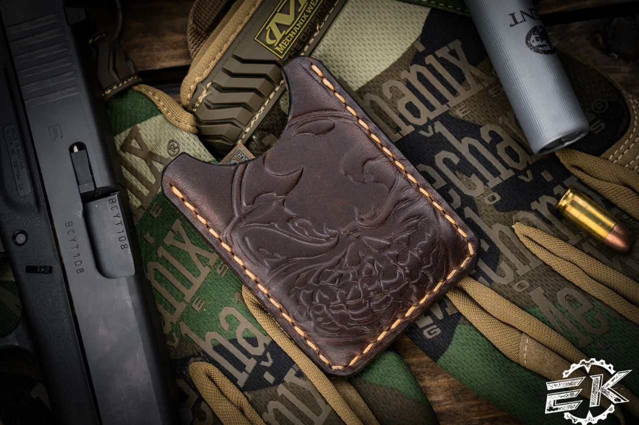 Blackside Customs/Starlingear Wallet Leather Brown