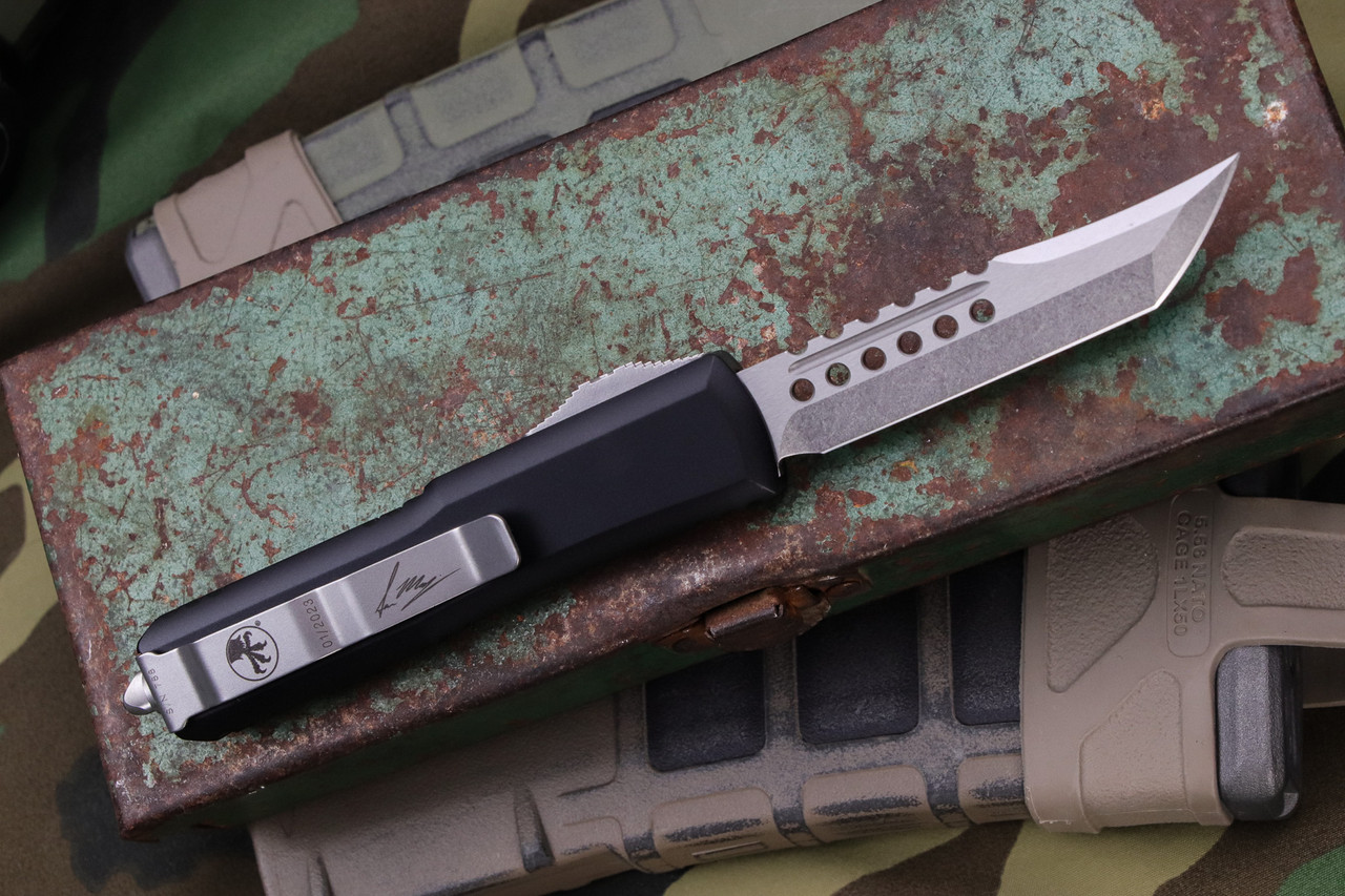Microtech Utx 85 Hellhound Otf Automatic Knife Eknives