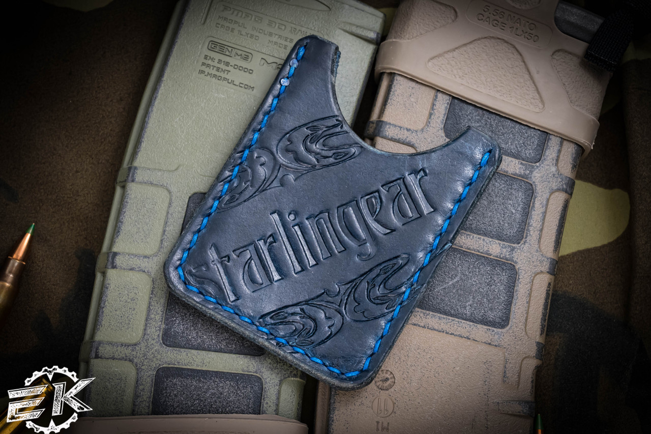 Blackside Customs/Starlingear Wallet Leather Blue #2