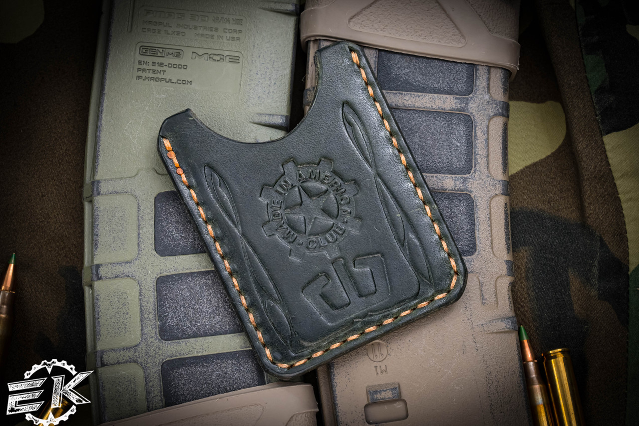 Blackside Customs/Starlingear Wallet Leather Green #4