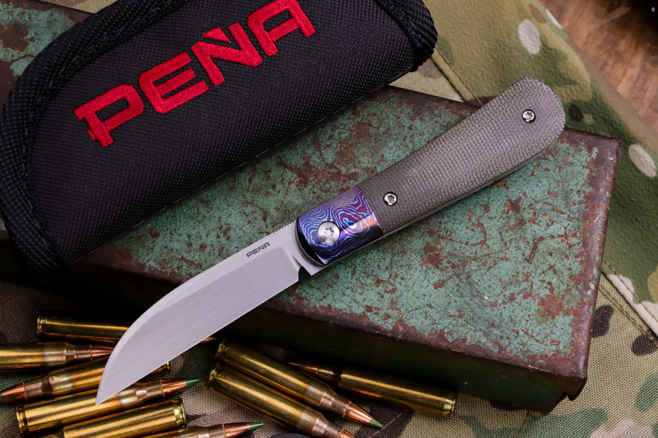 Pena Knives Front Flipper : X-Series Front Flipper Swayback – OHZC