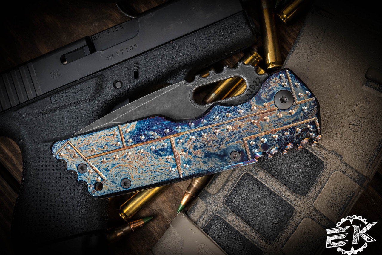 A2D Attn2Detail Mercantile Mark 2 Large Toxic Titanium 3.75" Blackwash