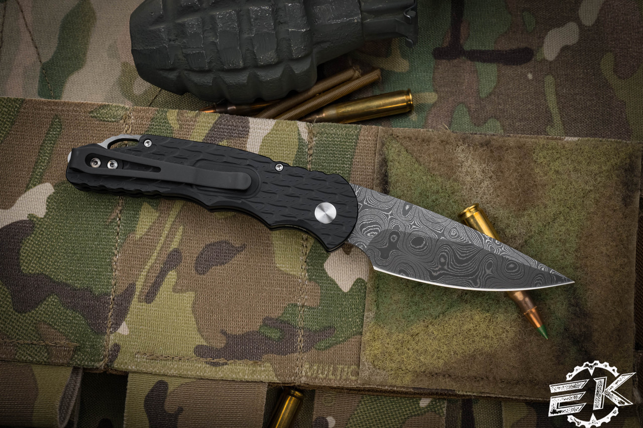 Protech Custom Tr 5 Tactical Response Automatic Knife Black Feather