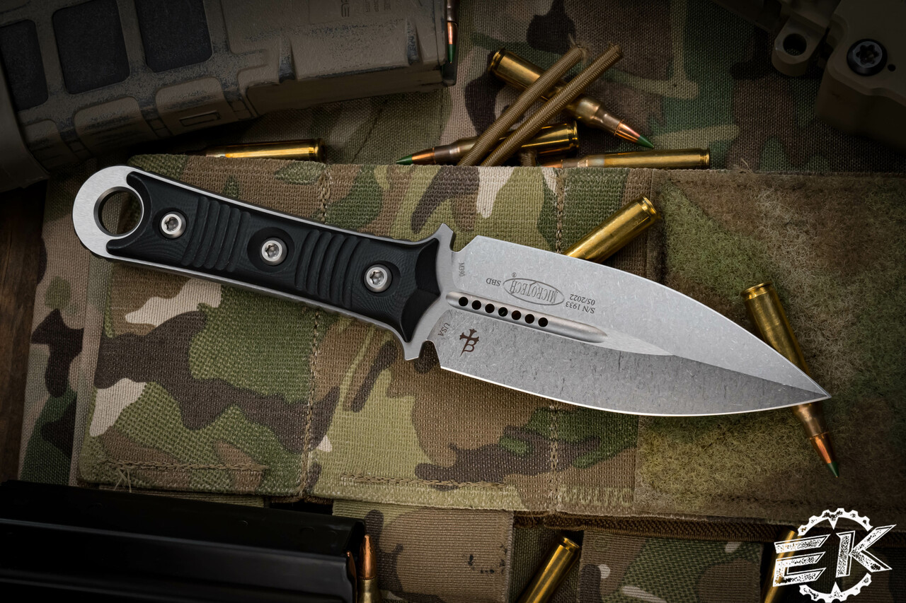 Microtechborka Blades Sbd Fixed Blade Knife 43 Stonewash Dagger 201