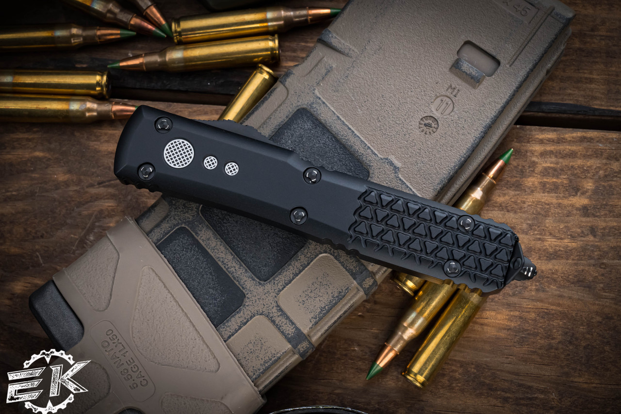 Microtech "Jedi Knight" Ultratech OTF Knife 3.4" Blue Dagger 122-1JK ...