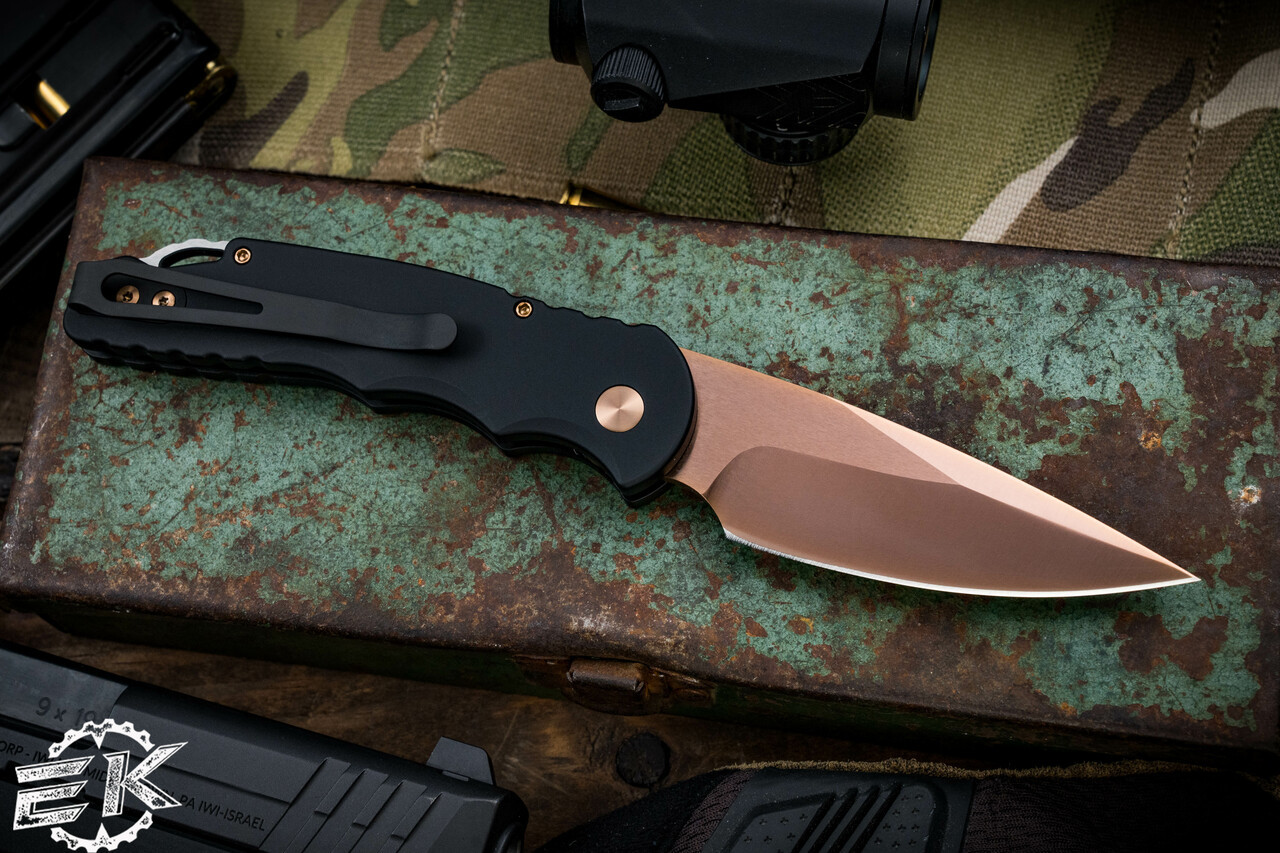 Protech Tr 5 Tactical Response Automatic Folding Knife 325 Rose Gold