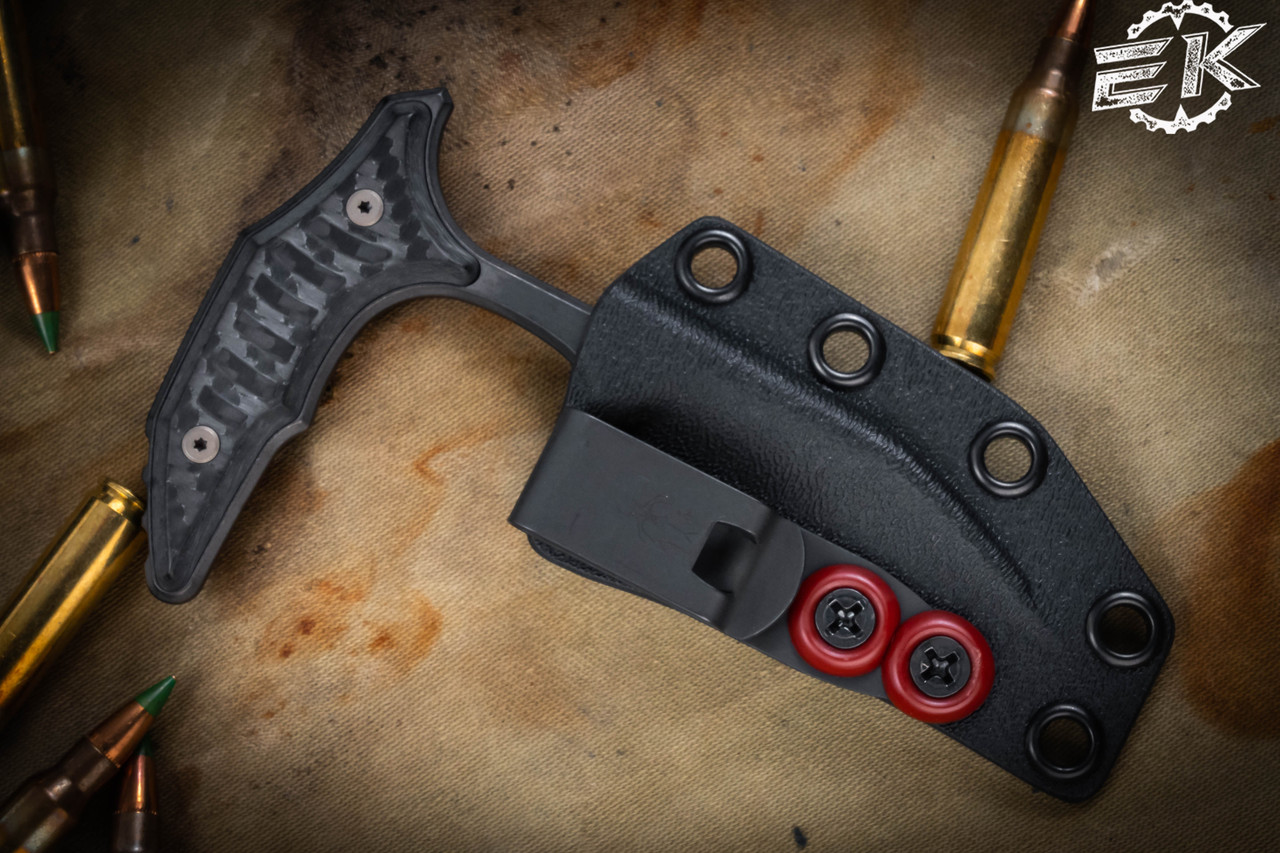 Microtech Bastinelli "Bee" Push Dagger Knife Carbon Fiber 2.5" DLC ...