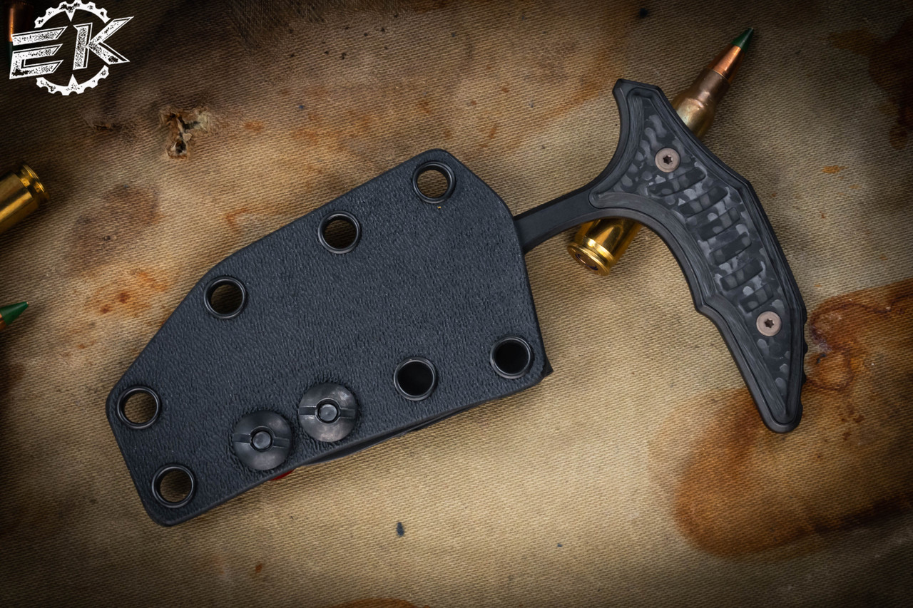 Microtech Bastinelli "Bee" Push Dagger Knife Carbon Fiber 2.5" DLC ...