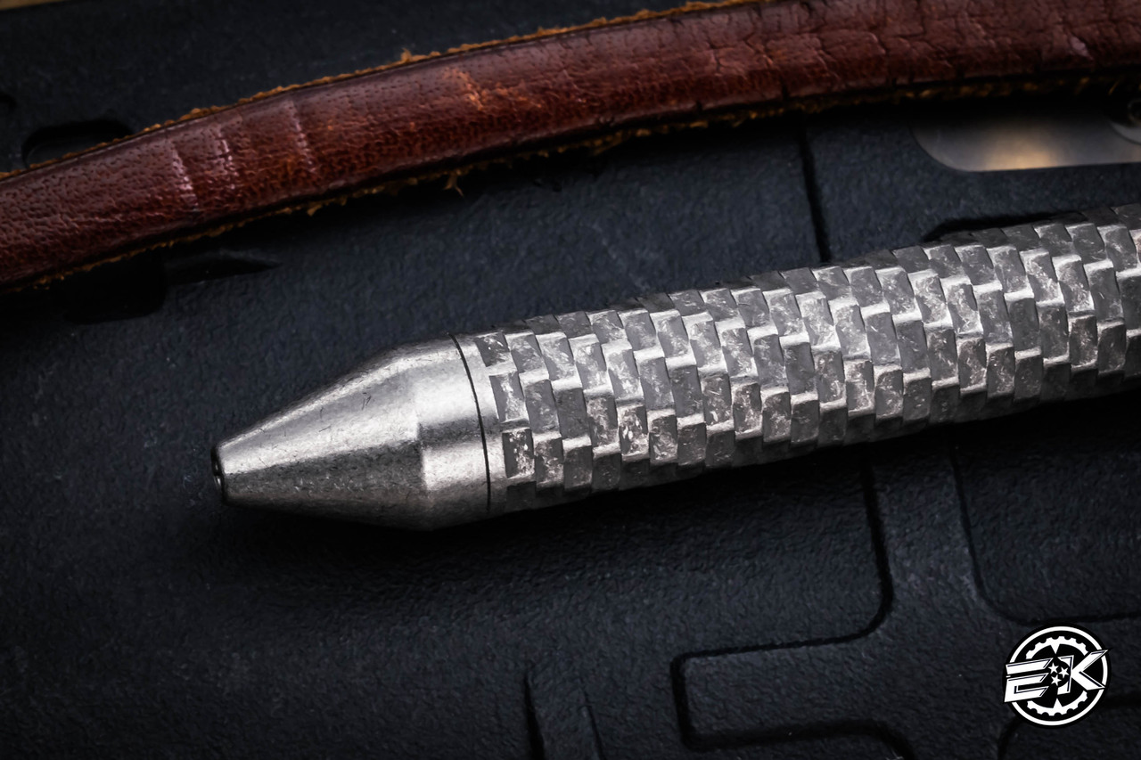 Nottingham Tactical Tibutton Pen Full Digital Blasted Titanium 5.5" G2 RHSL