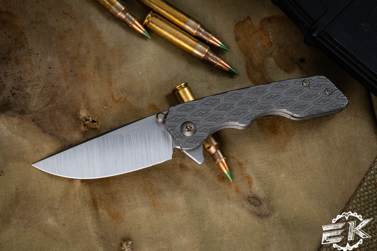 A2D Attn2Detail Mercantile Mark 3 Small Vegas Titanium 2.65" Satin