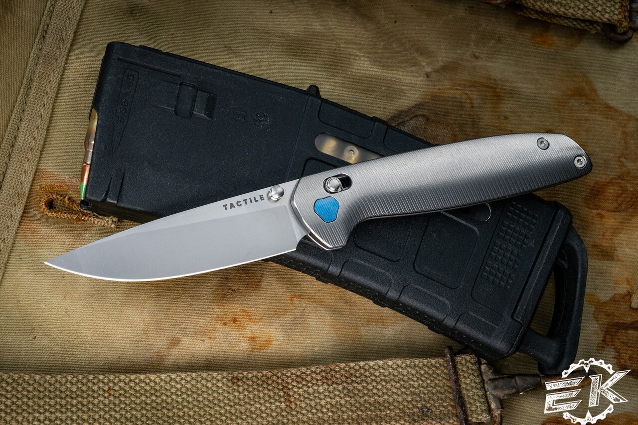 Tactile Knife Co. "Maverick" Crossbar Lock Titanium Folder 3.5 ...