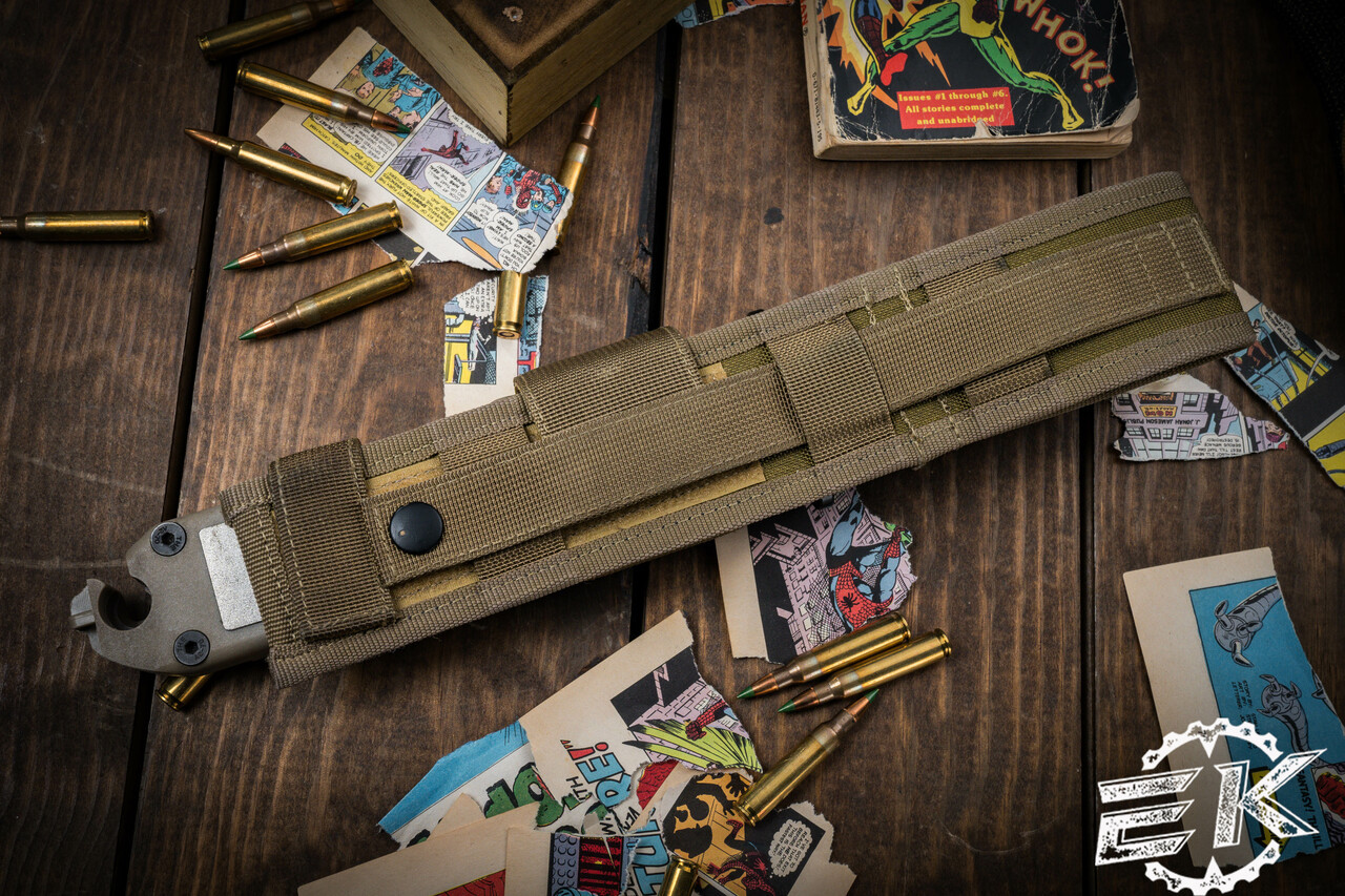 FOX FKMD Oplita Combat Fixed Blade Knife, N690Co, Kraton G Handle ...