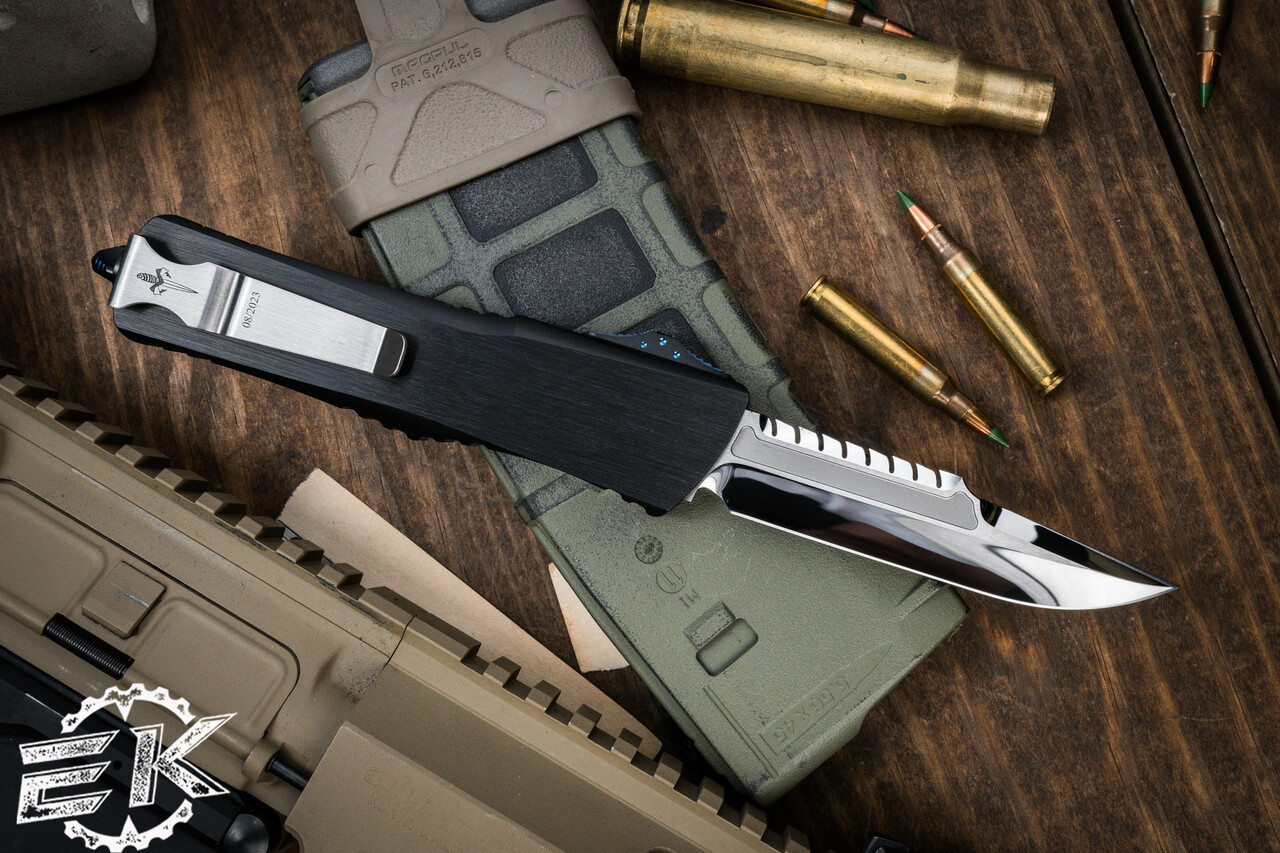 Marfione Custom Combat Troodon Interceptor Black Hefted Aluminum High ...