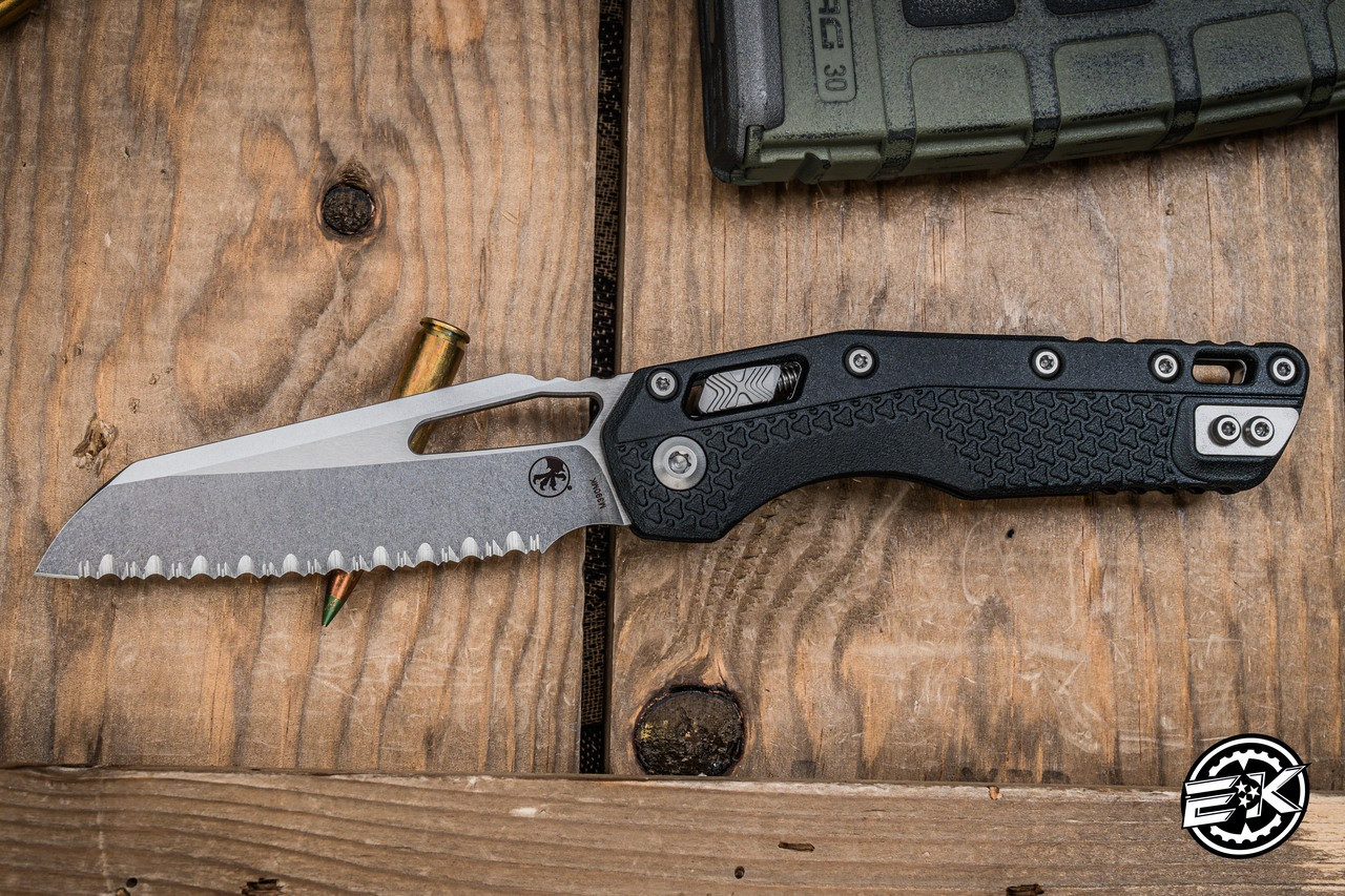 Microtech Standard Issue "MSI" Ram-Lok Black Manual Folder 3.75 ...