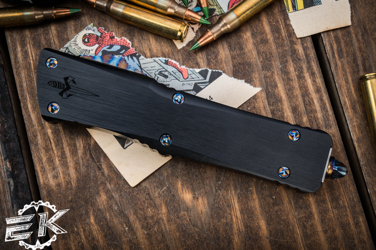 Marfione Custom Combat Troodon Interceptor Hefted Aluminum Flamed ...