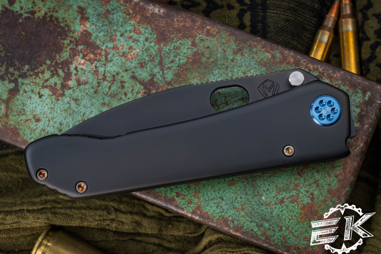 Medford 187 DP Folding Knife Contoured PVD Titanium 3.75" Black PVD #1