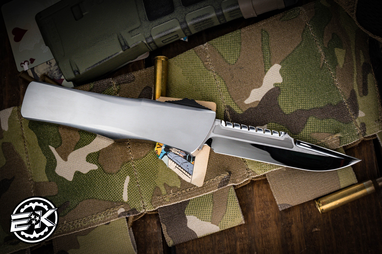 Marfione Custom Combat Troodon 416 Stainless Hand Rubbed 38