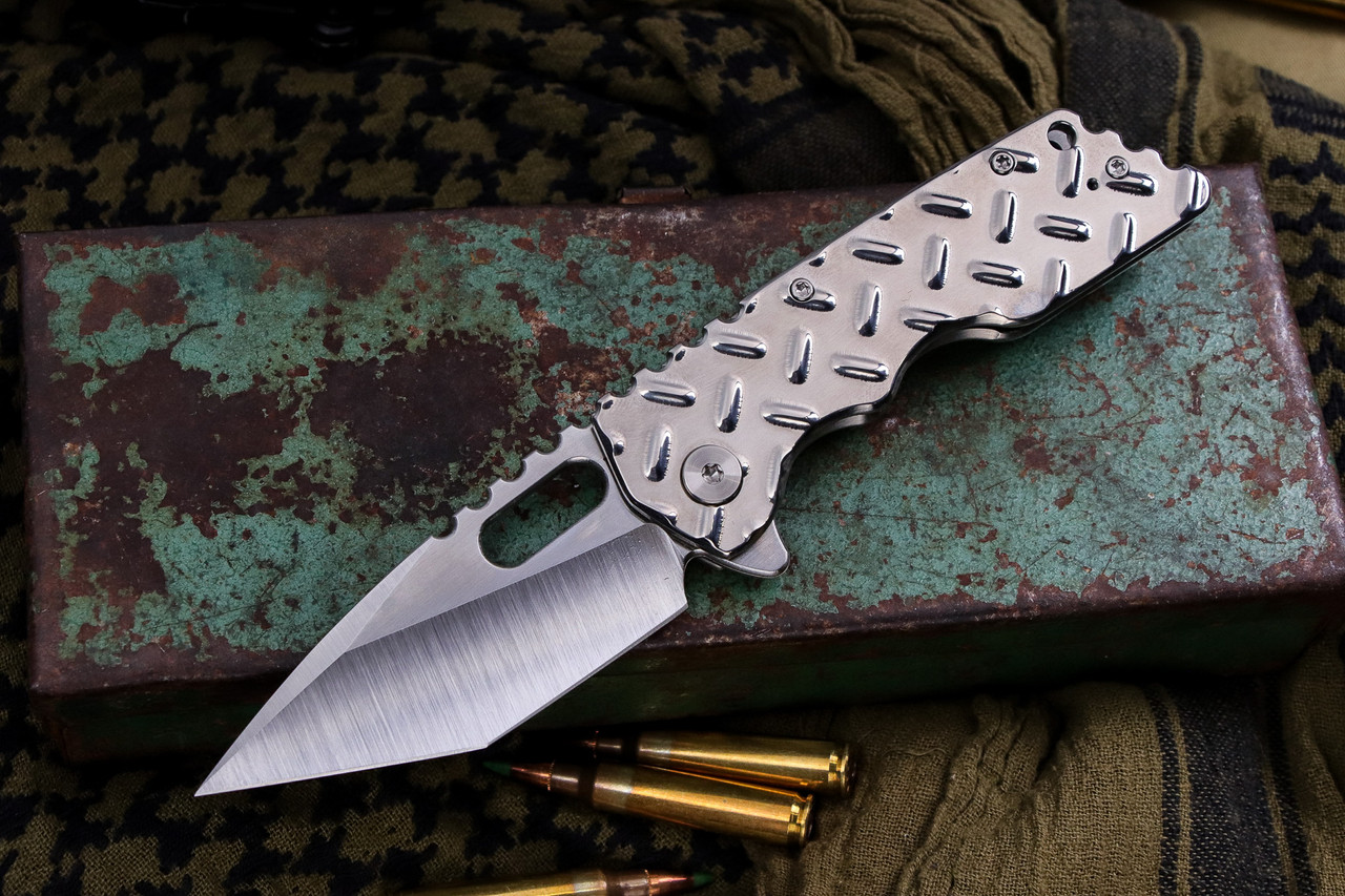 A2D Attn2Detail Mercantile Mark 2 Medium Titanium Treadplate Polished 3 ...