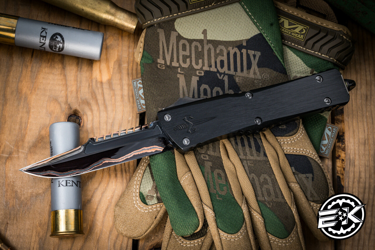 Marfione Custom Combat Troodon Interceptor Hefted Black Aluminum Dlc