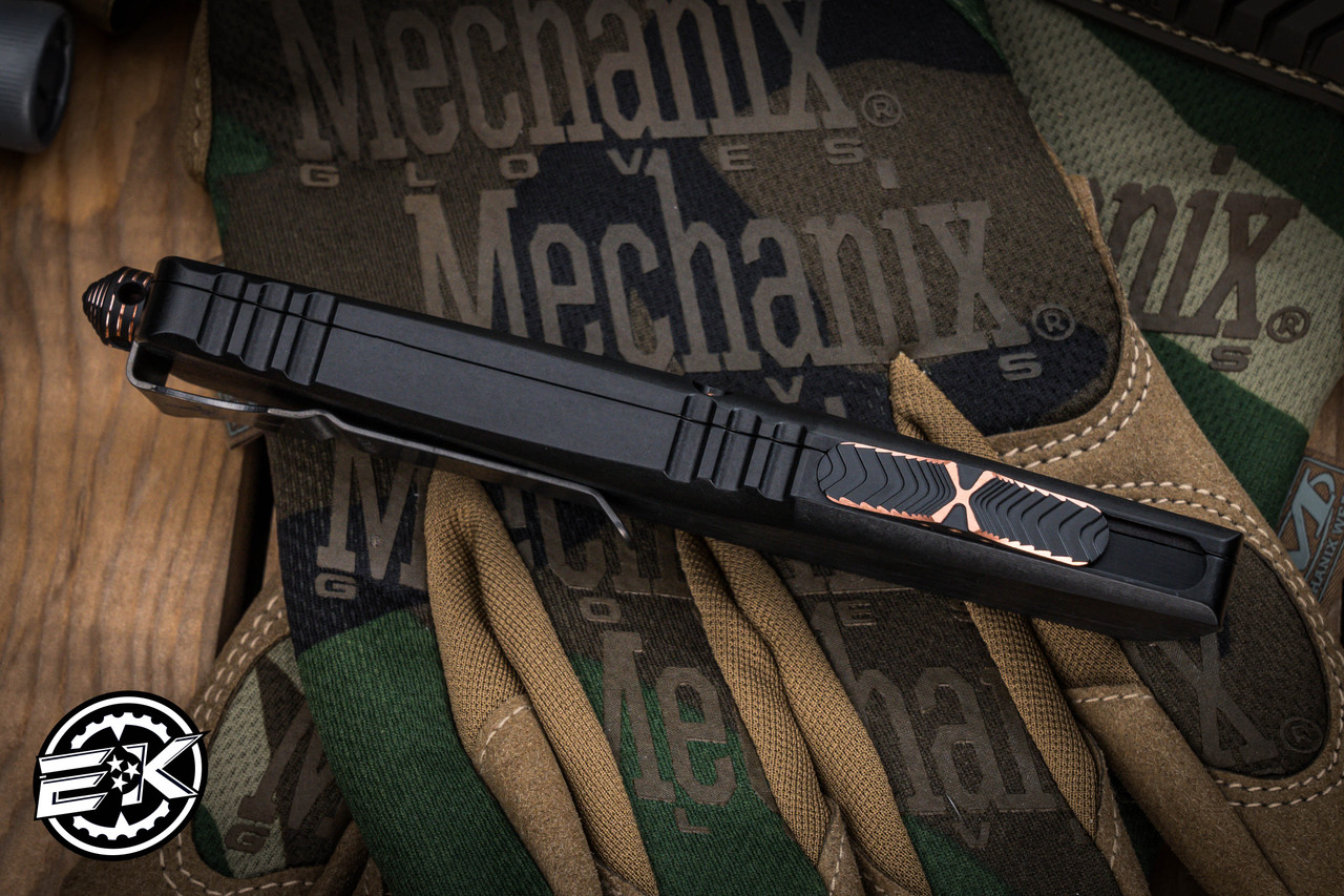 Marfione Custom Combat Troodon Interceptor Hefted Black Copper Ringed