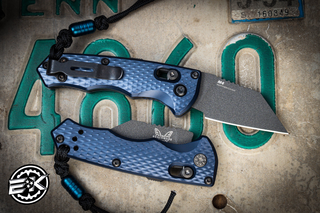 Benchmade Partial Auto Immunity AXIS Knife Crater Blue 1.95 ...