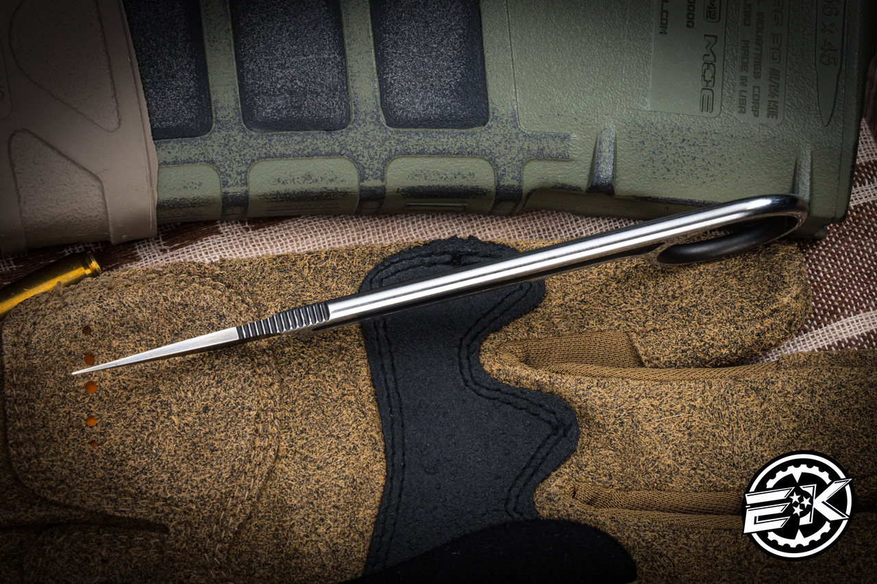Bastinelli Knives "Picoeur" Custom Tactical Scalpel 1.5" Two Tone PVD/Satin