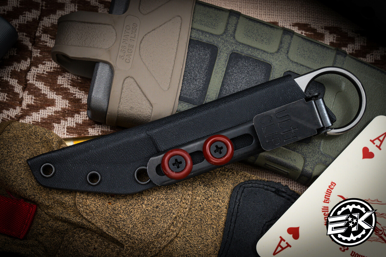 Bastinelli Knives "Picoeur" Custom Tactical Scalpel 1.5" Two Tone PVD/Satin