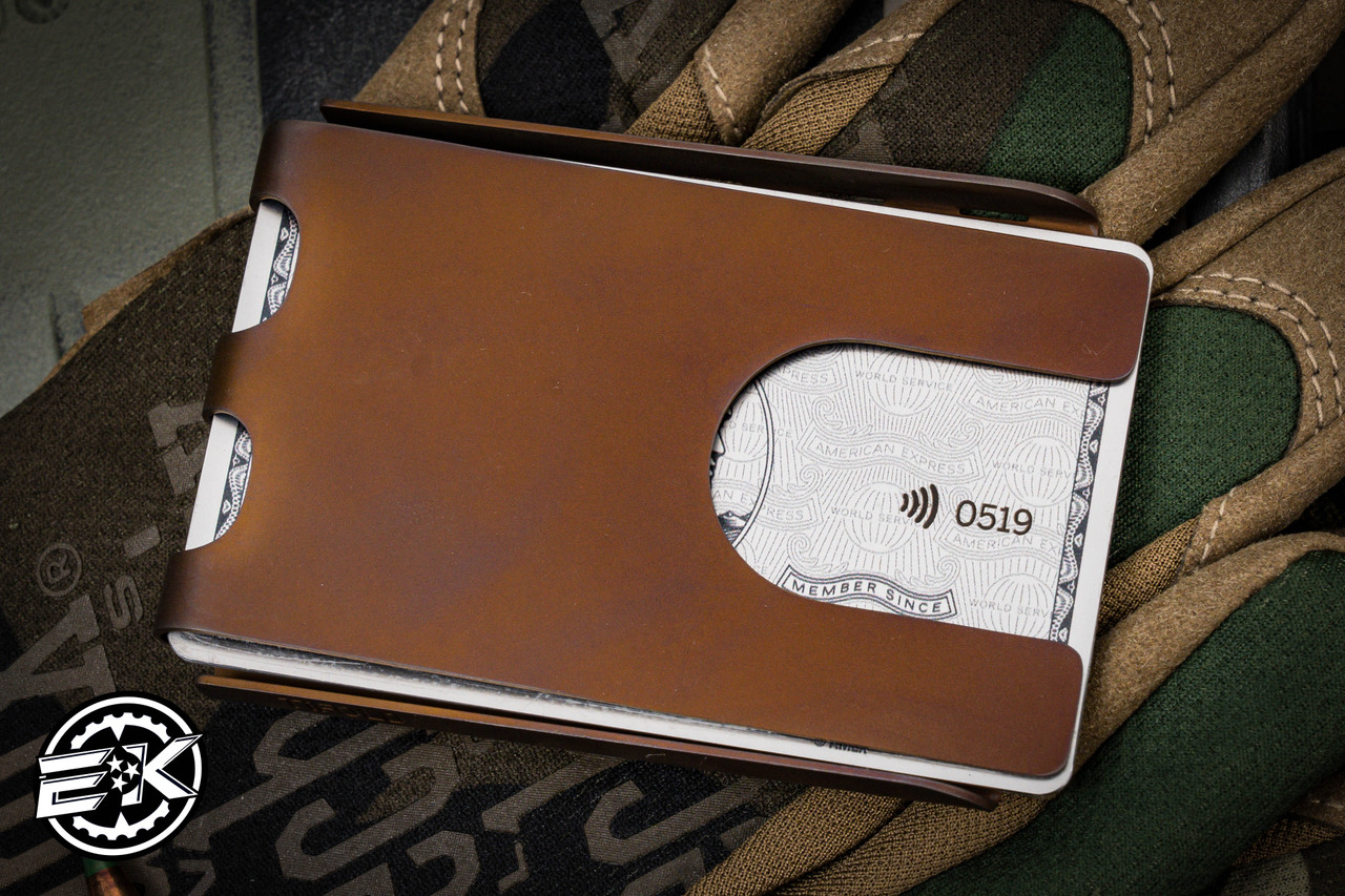 Chaves Knives Ultramar Ti Fold Wallet Titanium Antique Bronze (Card Only)