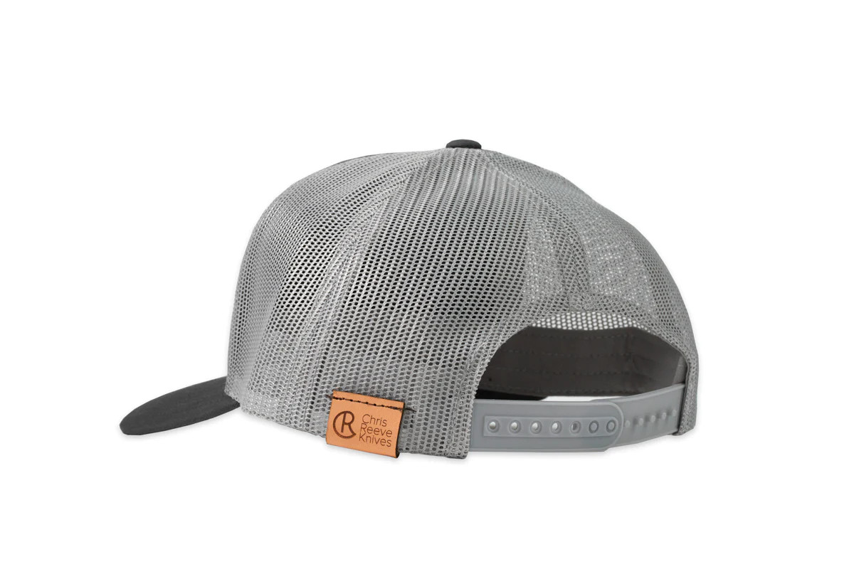 Chris Reeve CRK Favorite Trucker Hat Charcoal Grey Snap Back