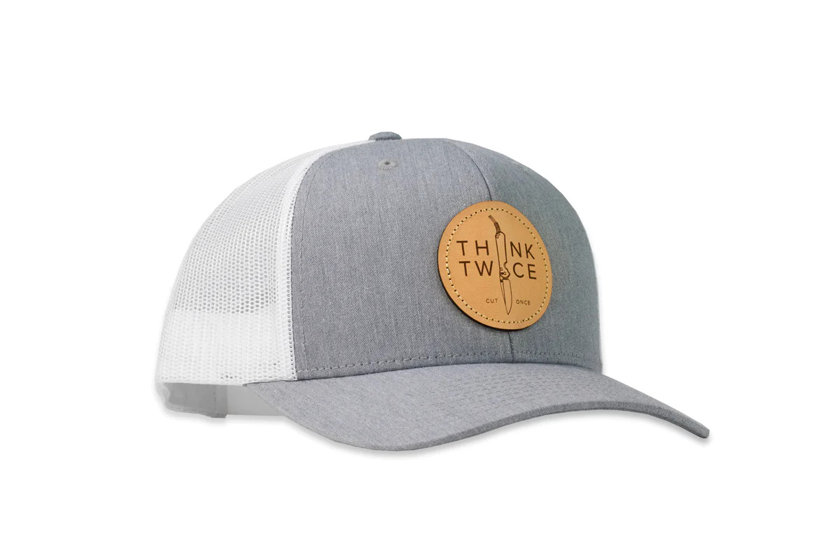 Chris Reeve CRK Favorite Trucker Hat Heather Grey Snap Back