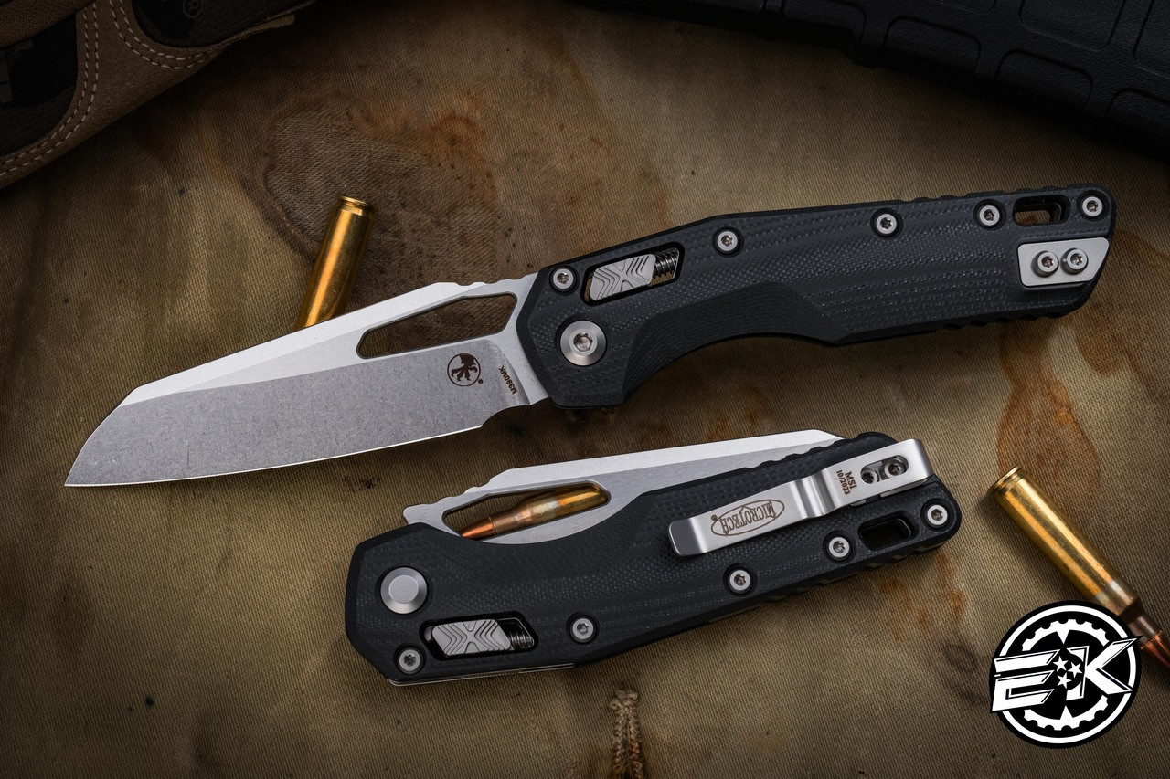 Microtech Standard Issue Msi Ram Lok Manual Folder Black G10 375