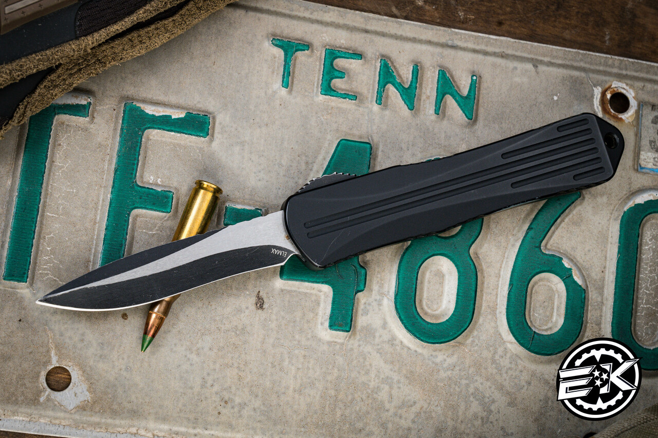 Heretic Knives Manticore E Black Otf Automatic Knife 3 Recurve