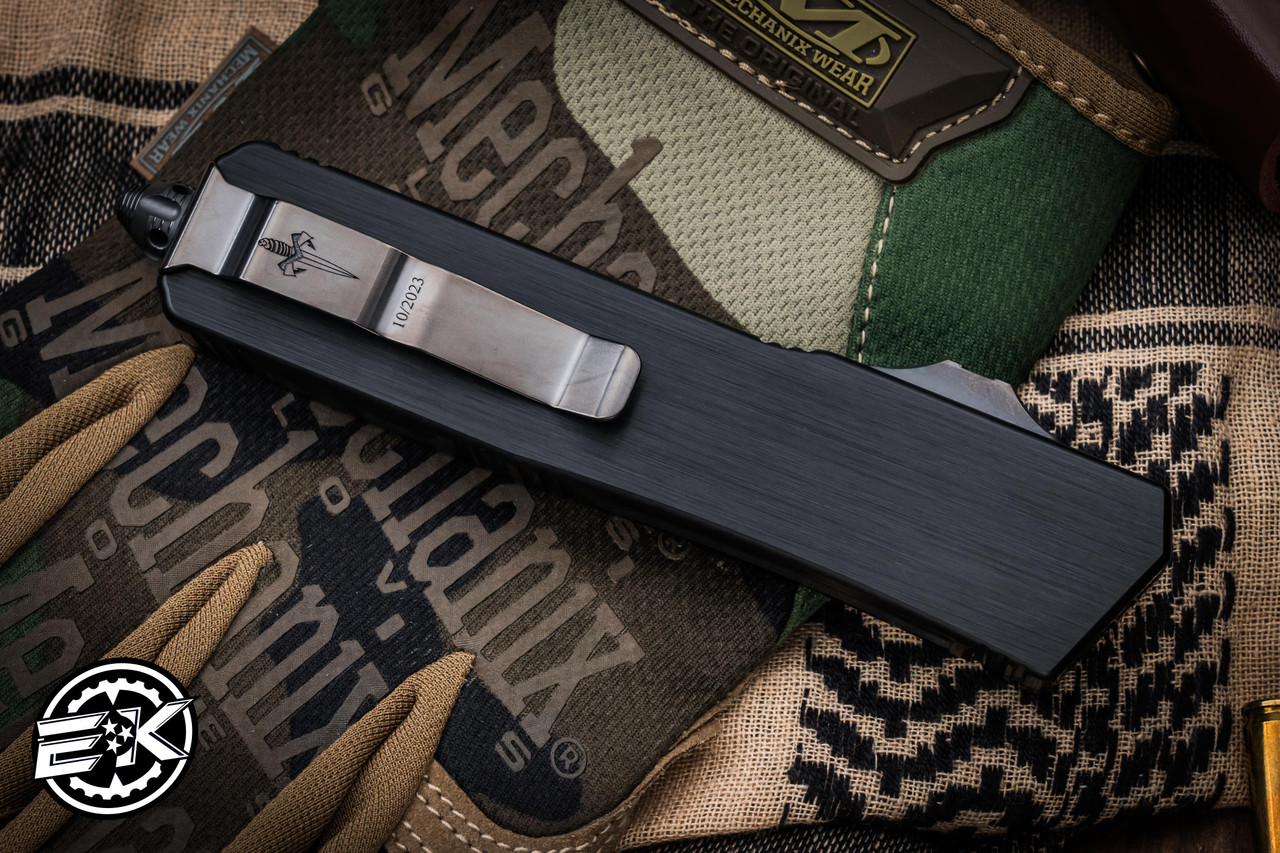 Marfione Custom Scarab Ii Otf Automatic Knife Copper Ringed Hw 4 De S