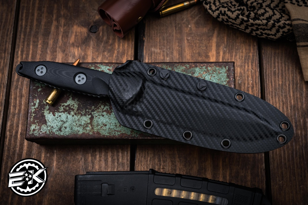 Microtech Socom Alpha Fixed Blade Knife Black G10 5 Urban Camo
