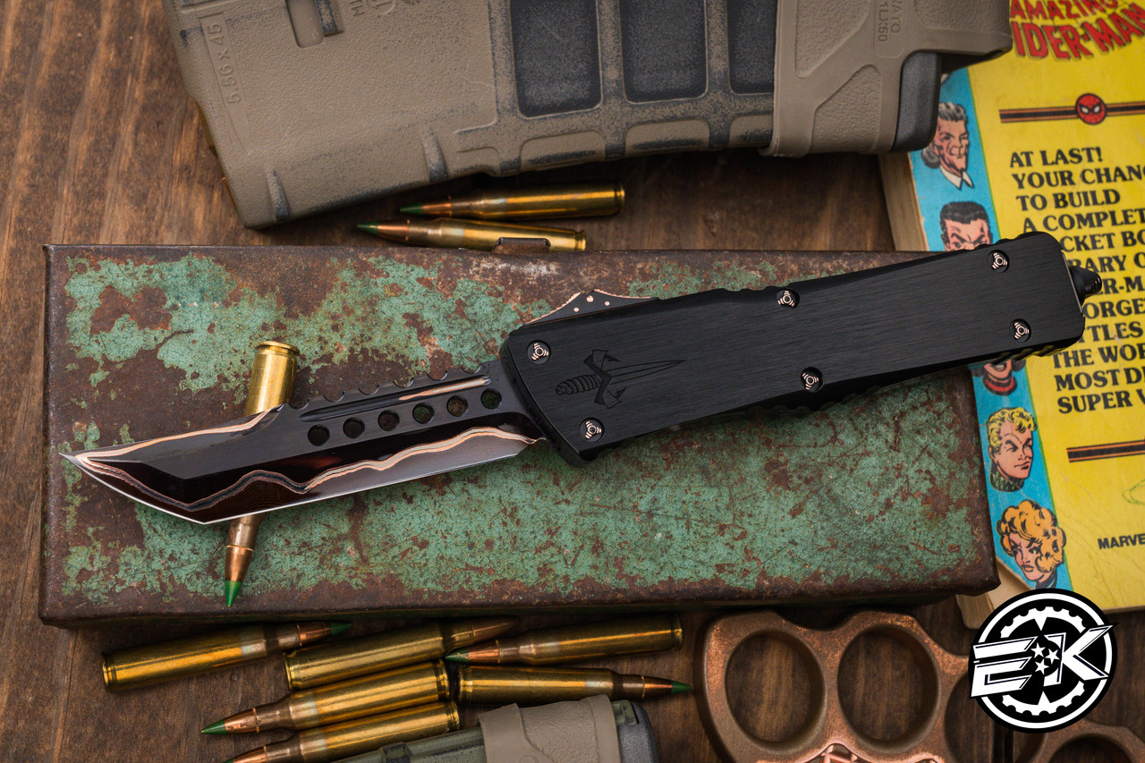 Marfione Custom Combat Troodon Copper Ringed Hardware 38 Volcanic