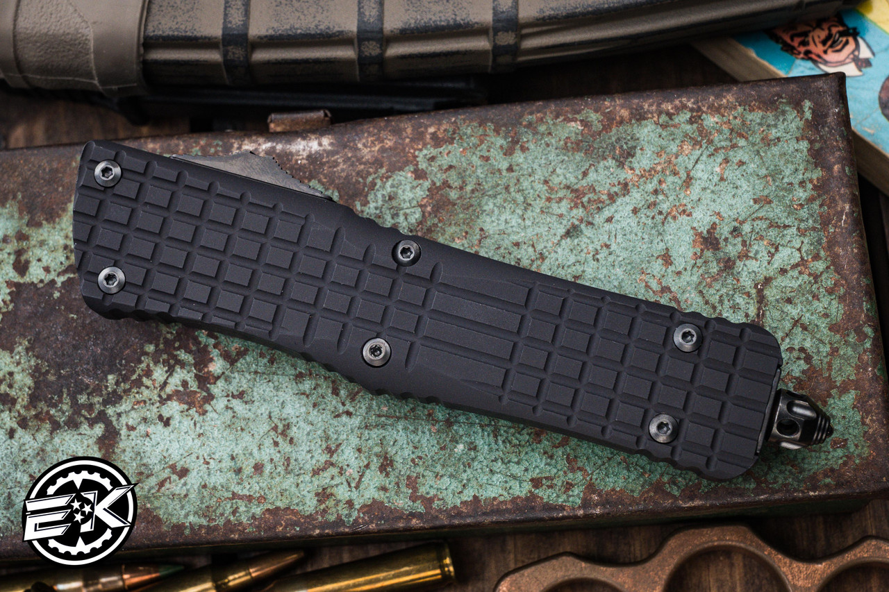 Microtech Combat Troodon OTF Knife Delta Frag Shadow 3.8" Tanto DLC ...