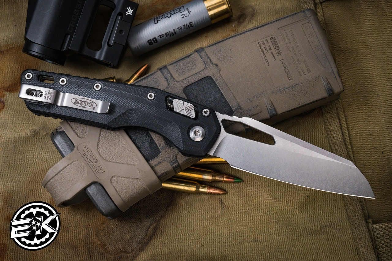 Microtech Standard Issue Msi Ram Lok Manual Folder Black G10 375