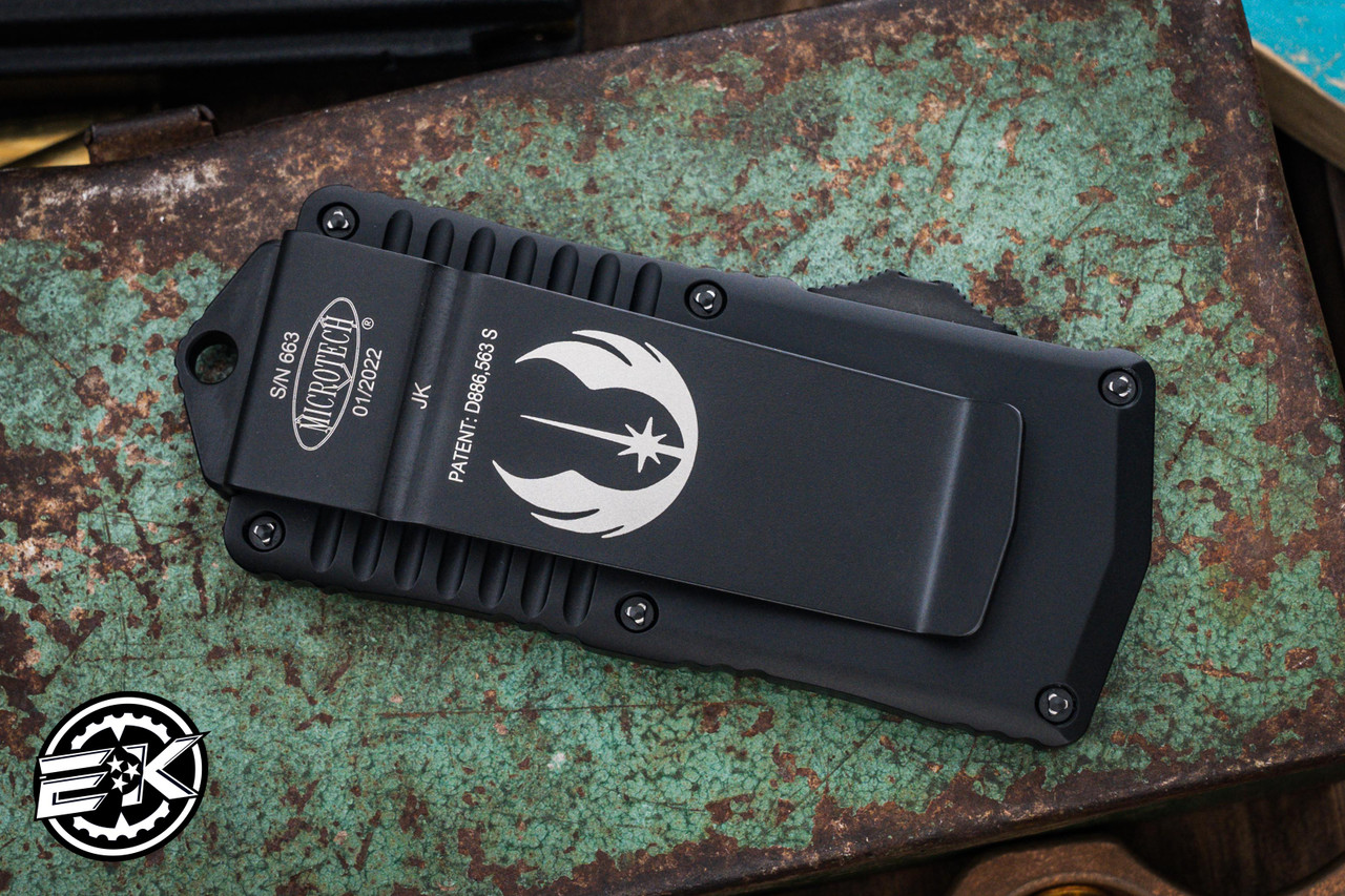 Microtech Exocet Jedi Knight OTF Wallet/Knife Cali-Legal 1.9" Dagger ...