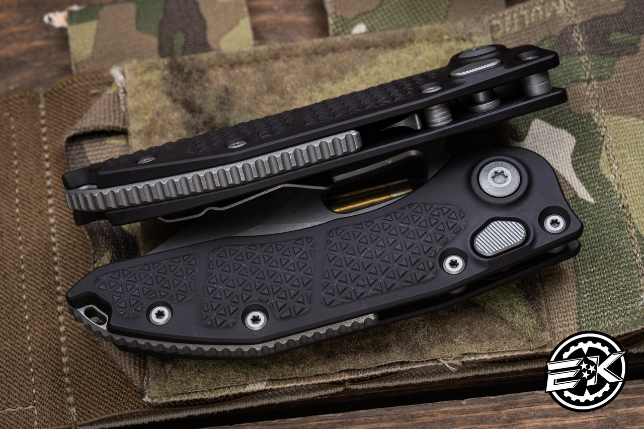 Microtechborka Stitch Auto Folding Knife 375 Apocalyptic Serrated