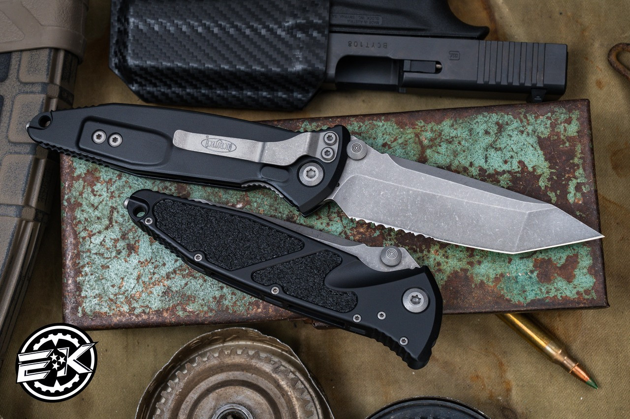 Microtech Socom Elite Manual Folding Knife 4 Tanto Apocalyptic Sw Part