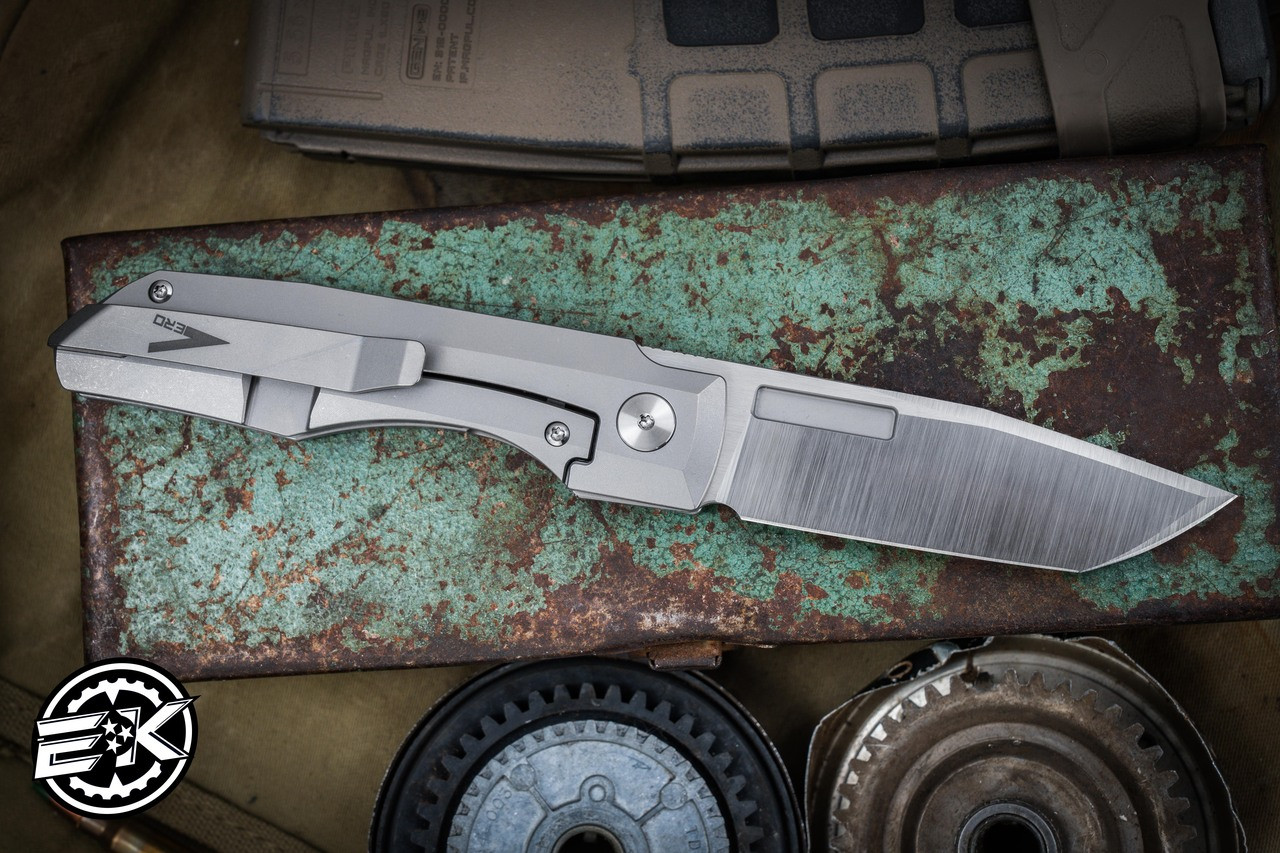 Vero Engineering Impulse Mini Folding Knife Gold E-HEX/Stonewash ...