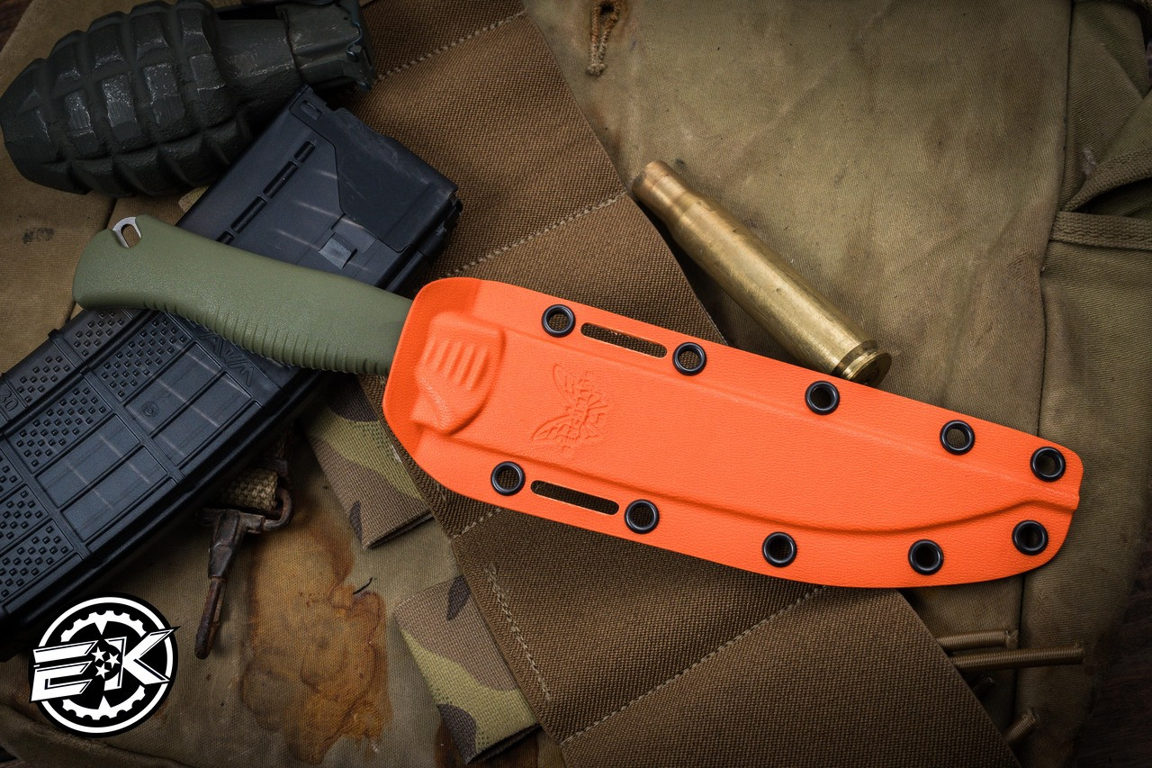 Benchmade Hunt Meatcrafter Fixed Blade Hunting Knife OD Green ...