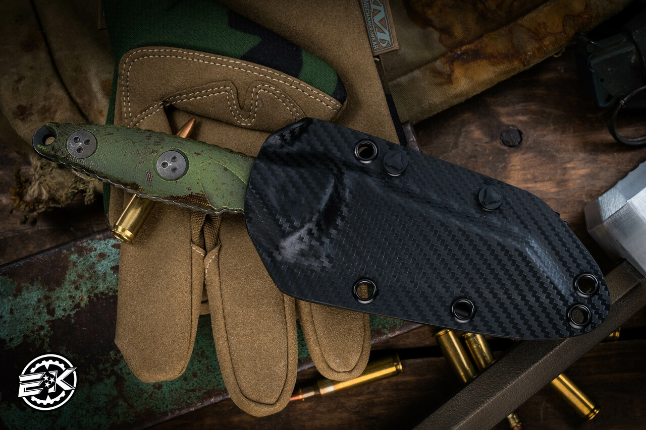 Microtech Socom Alpha Mini Fixed Blade Knife Outbreak G10 375 Warcom
